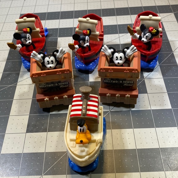 Disney | Toys | Runaway Railway With Mickey Friends Happy Meal Toys At ...